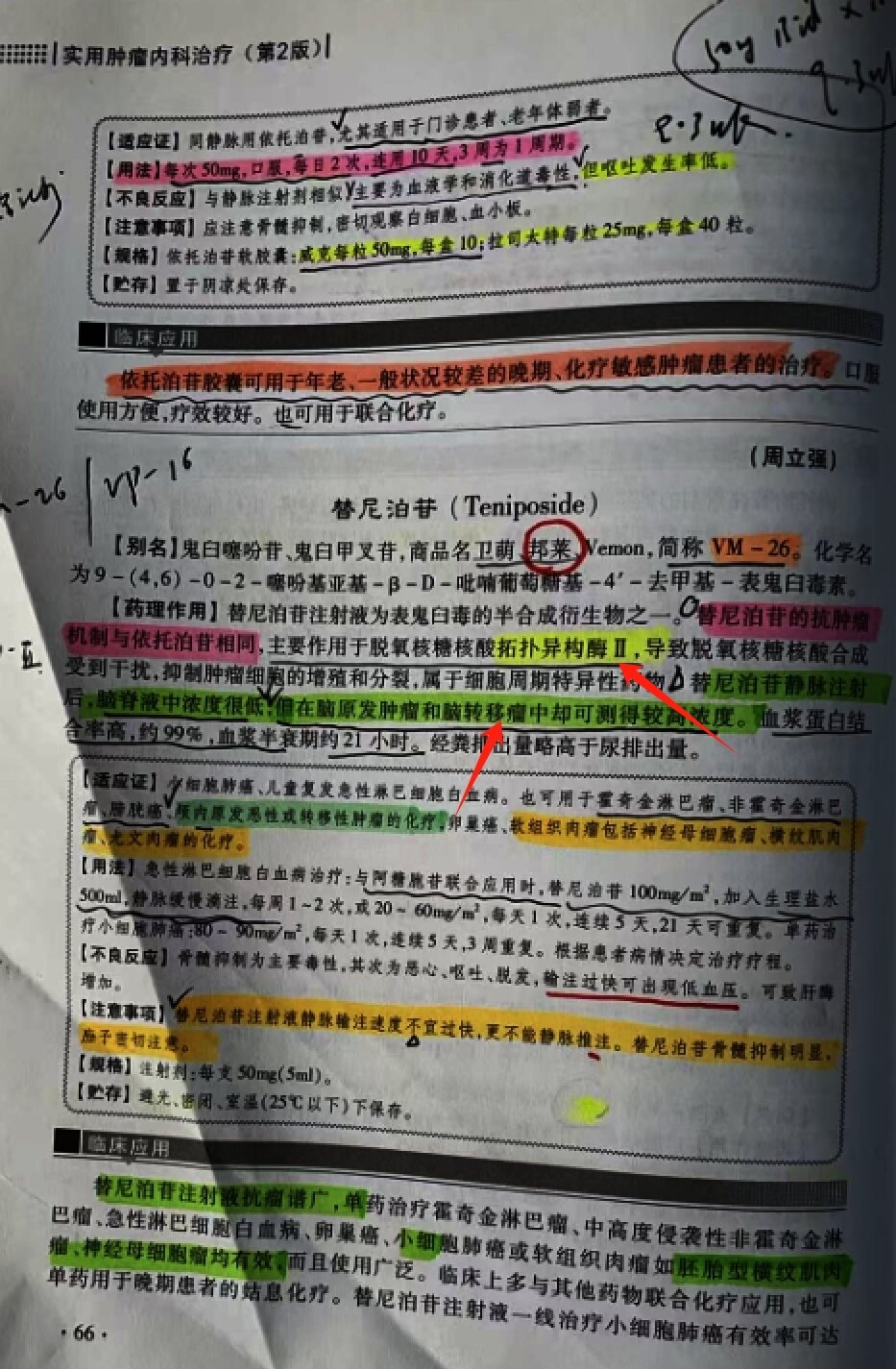 替尼泊苷（VM-26/teniposide）注射液/邦莱®-说明书 - 好大夫在线